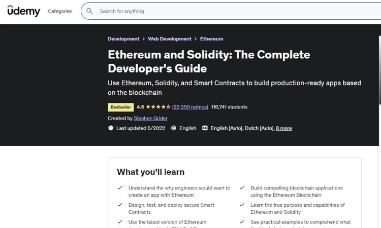 Best Blockchain Courses and Certifications for 2022